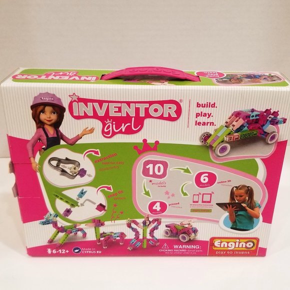 Engino | Toys | Inventor Girl Model Construction System Set Ages 6 ...
